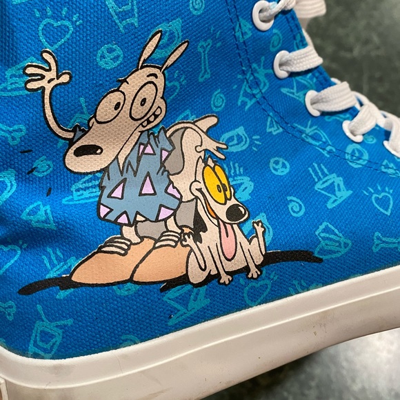 Nickelodeon | Shoes | Rockos Modern Life Nickelodeon Sneakers Womens 6 ...